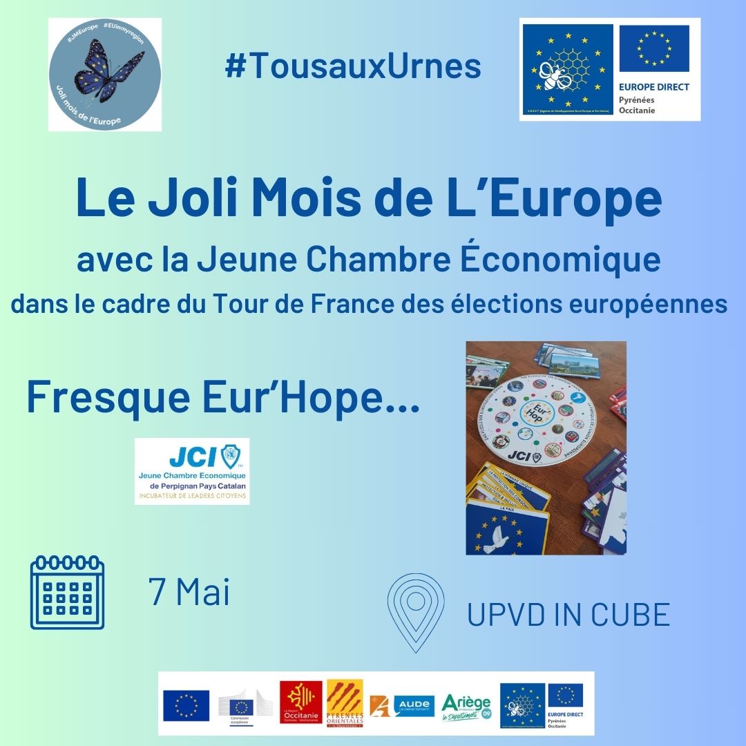 Le JME aux côtés de la Jeune Chambre économique pour la fresque Eur ...