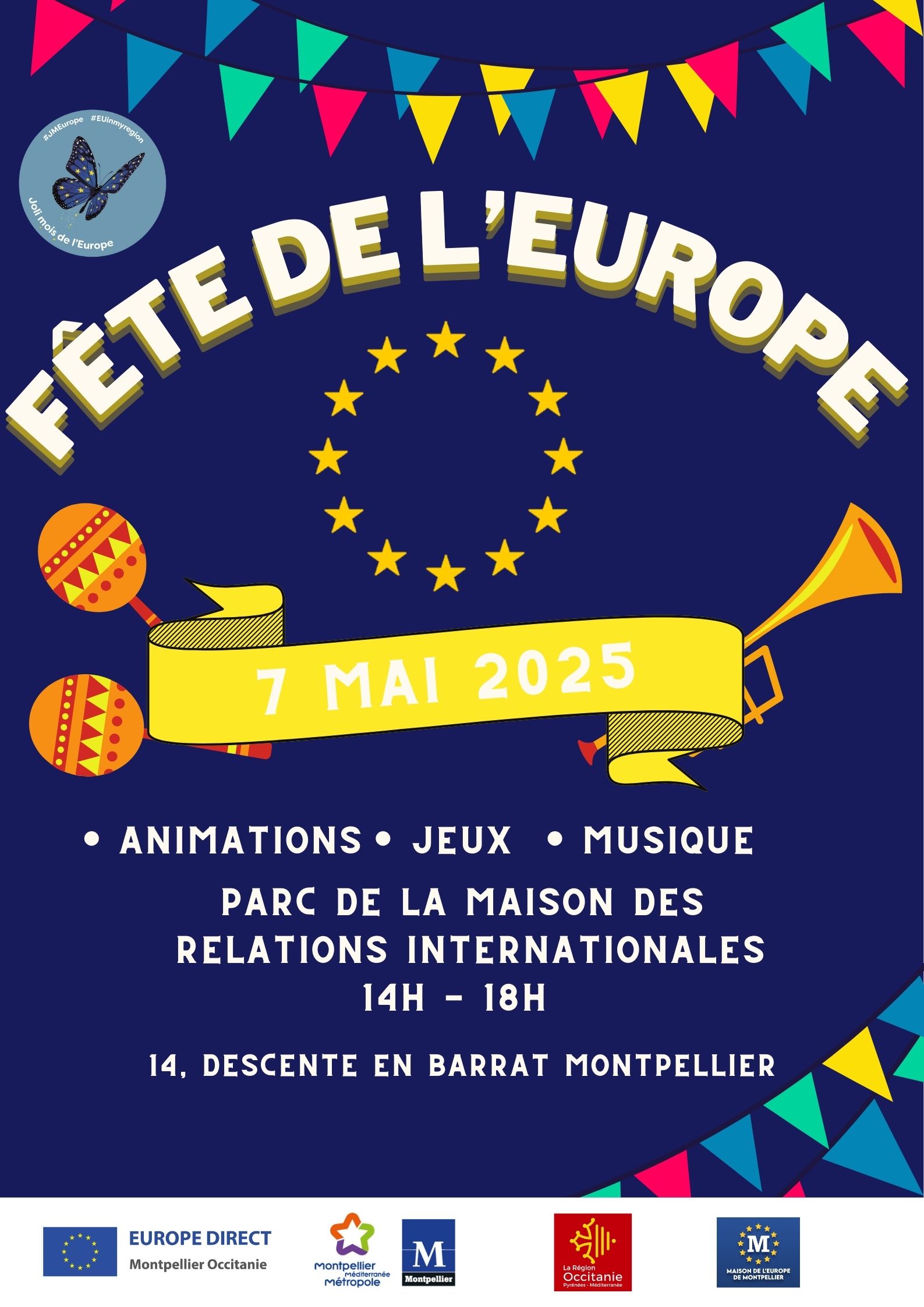 Fête de l'Europe de Montpellier - Mercredi 7 mai 2025 - Joli mois de l ...